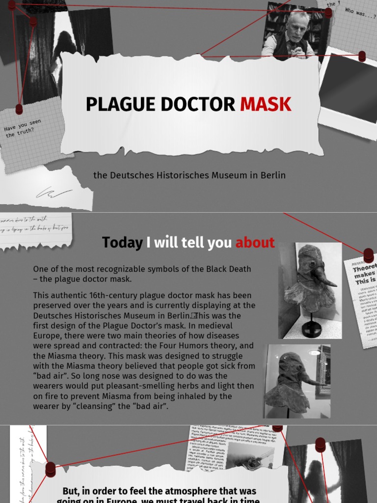16th Century Plague Doctor Mask History | PDF | Medicine | Causes Of Death