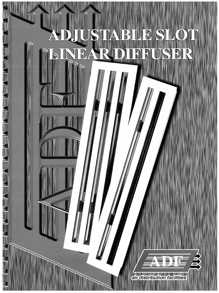 Adjustable Slot Linear Diffuser | PDF