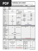 CSC Form 212 (Revised 2017) Personal Data Sheet | PDF | Crime ...
