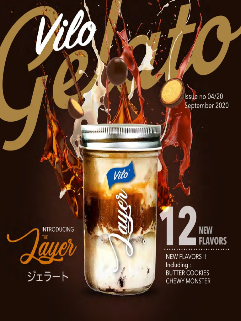 Vilo Gelato Menu | PDF