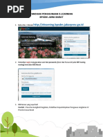 Panduan Penggunaan Web Elearning-Peserta Full | PDF