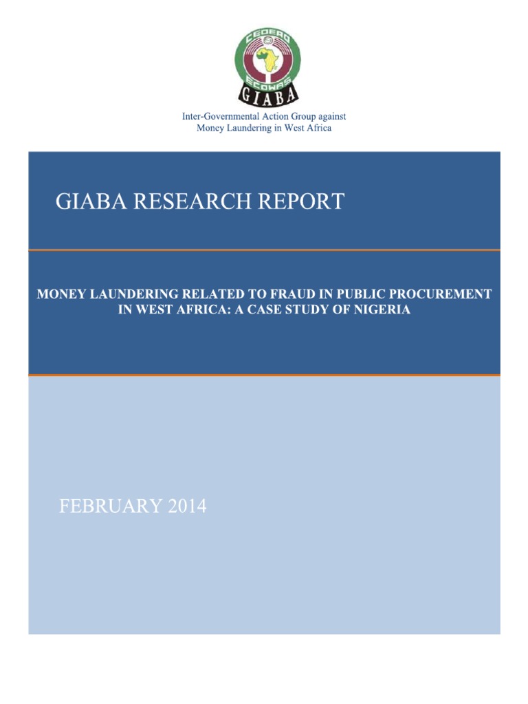 Procurement Fraud Nigeria Pdf