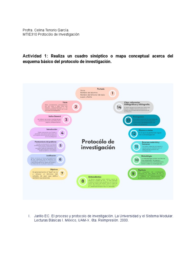 Mapa Conceptual Proyecto de Investigación | PDF
