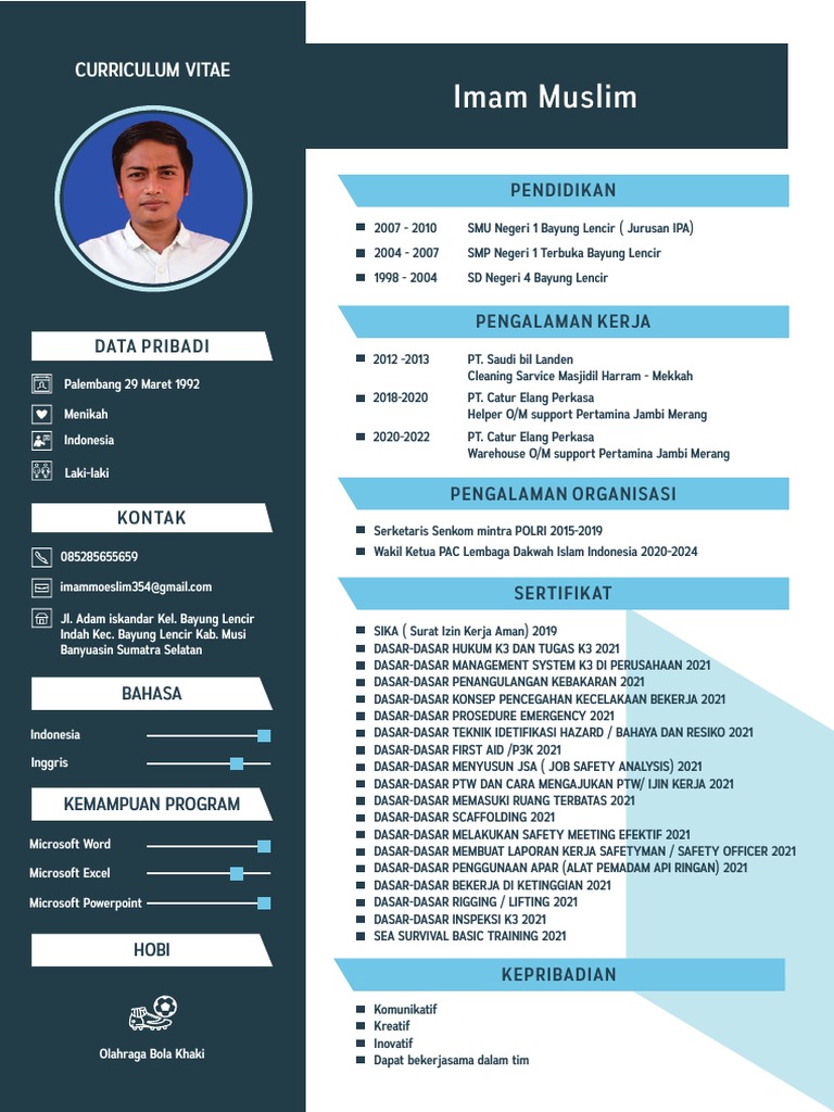 2 Imam Muslim CV | PDF