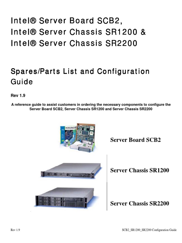 SR1200 Server Config | PDF | Microsoft Windows | Personal Computers