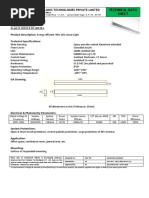 LED Luminaries Technical Data Sheet | PDF | Electrical Connector ...
