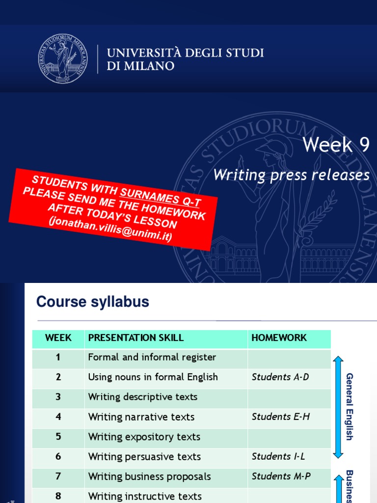 LIN1 - Week - 9 - Writing Press Releases - Materials | PDF | Crisis Management | Chevron Corporation