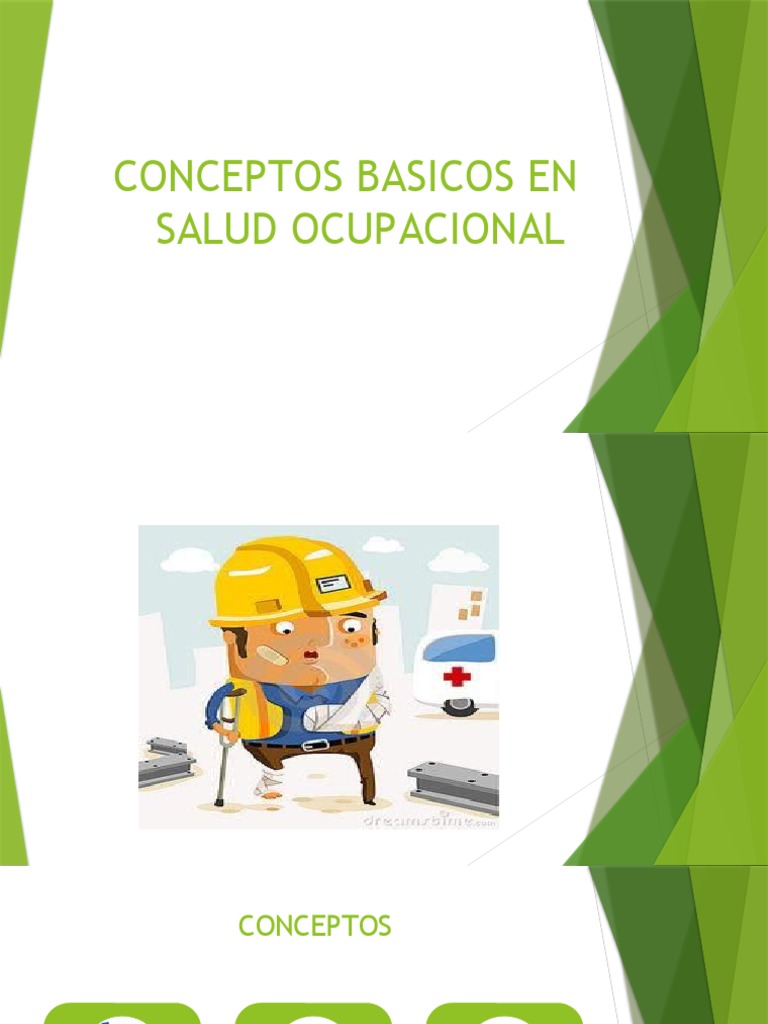 CONCEPTOS BASICOS EN SALUD OCUPACIONAL | PDF