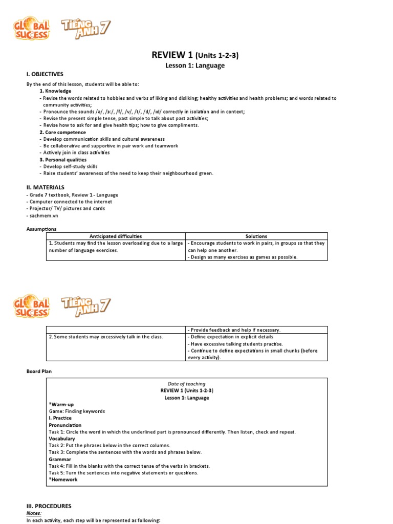 TA7-Review 1 | PDF | Question | Teachers