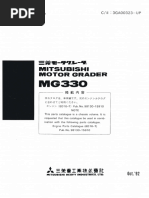 Mitsubishi MG330 Motor Grader Specs | PDF | Transmission (Mechanics ...