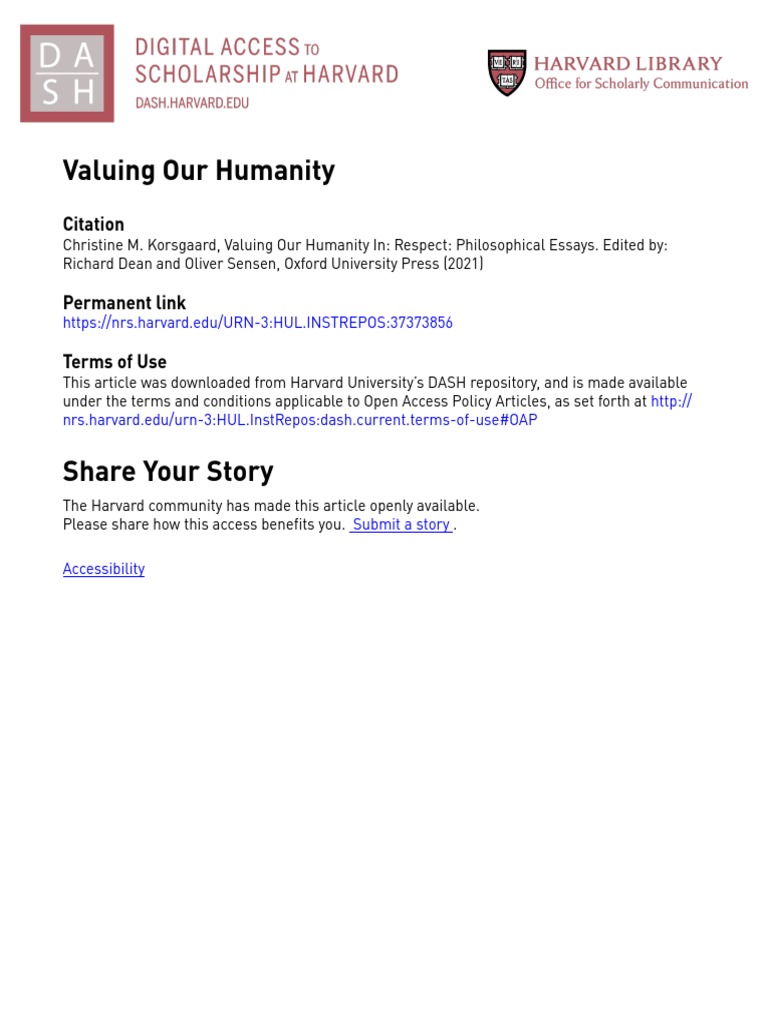 Kantian Value of Humanity | PDF | Reason | Immanuel Kant