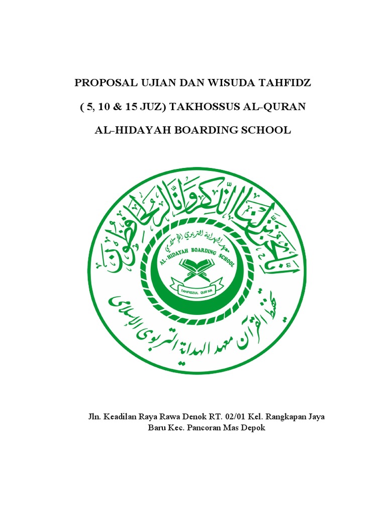 Proposal Wisuda Tahfidz | PDF