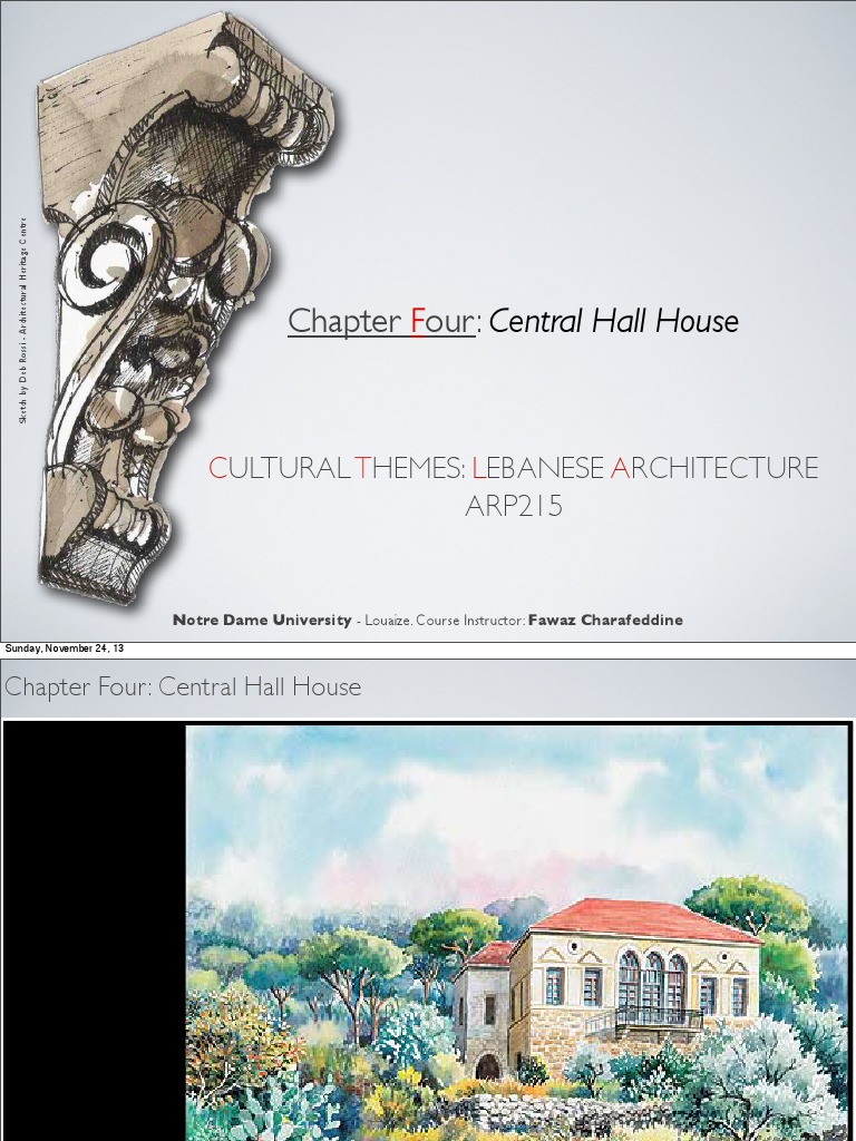 04 Chapter Four - The Central Hall House | PDF | Beirut | Lebanon