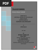 Transformer Class 12 Cbse Investigatory Project | PDF | Transformer ...
