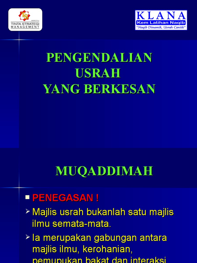Dokumen.tips Pengendalian Usrah Berkesan | PDF