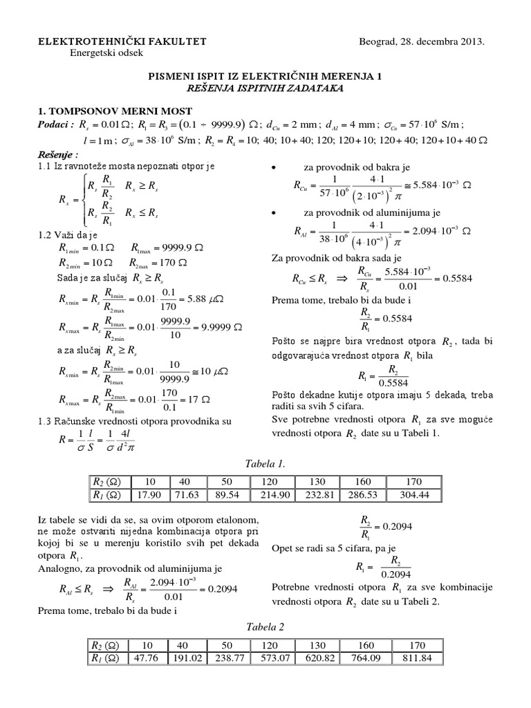 R R R D L Rešenja Ispitnih Zadataka Pdf 