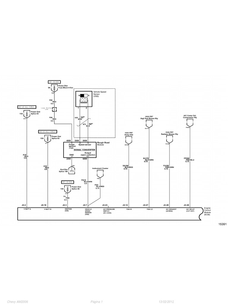 Diagrama de Motor Chevy c2 | PDF | Bienes manufacturados