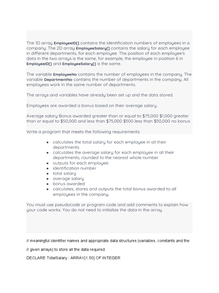 15 Mark Questions | Download Free PDF | Variable (Computer Science ...