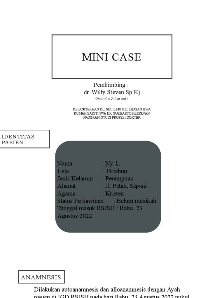 Mini Case 1 | PDF | Pengembangan Diri
