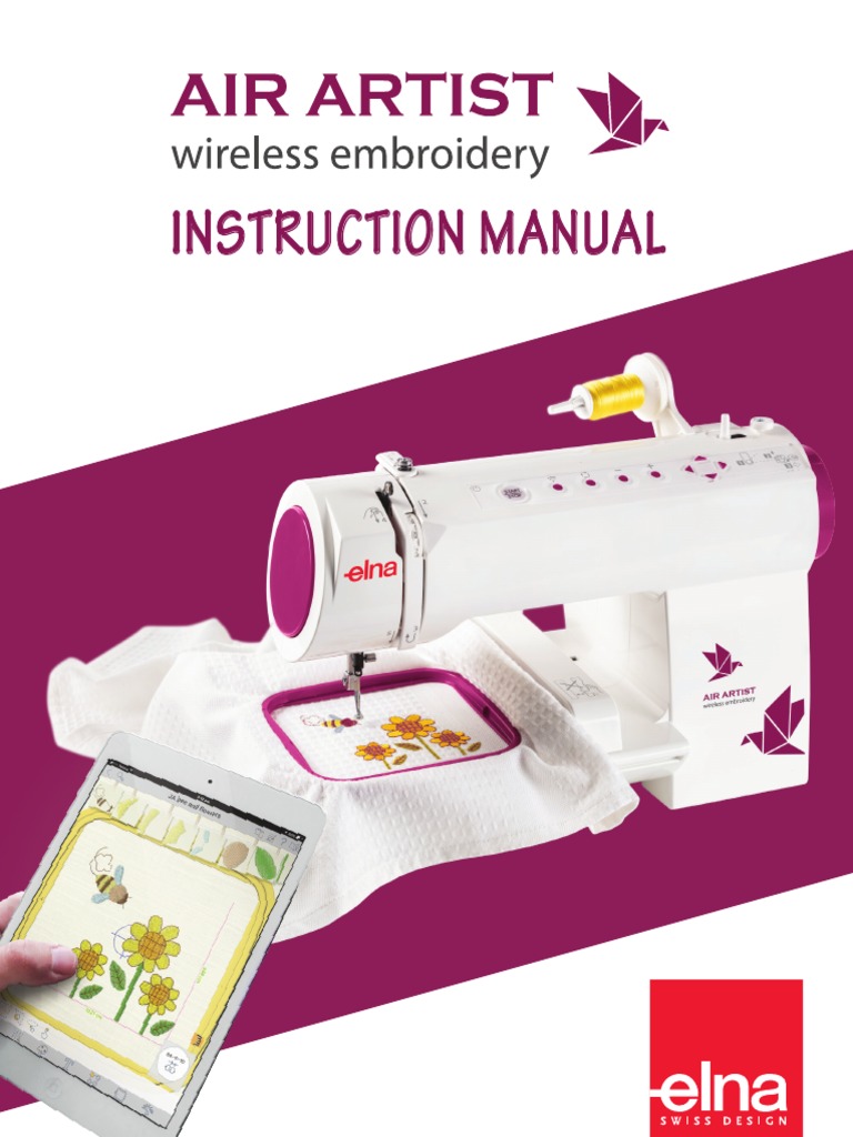 Embroidery Machine Manual | PDF | Sewing Machine | Ios