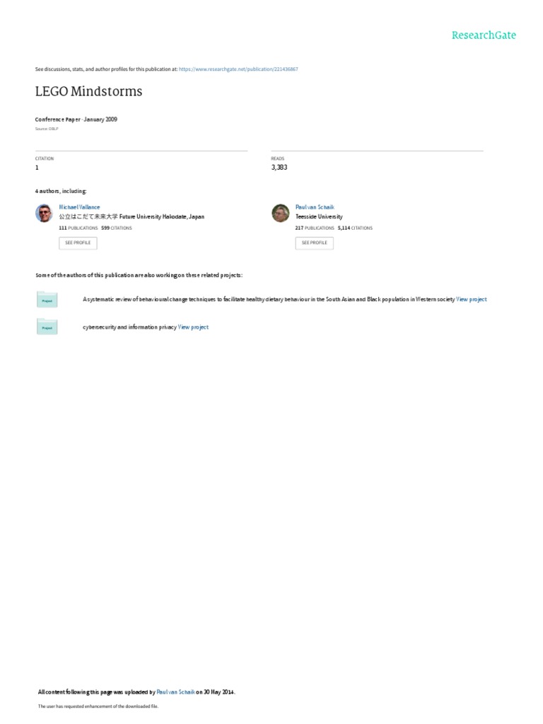 LEGO Mindstorms | PDF