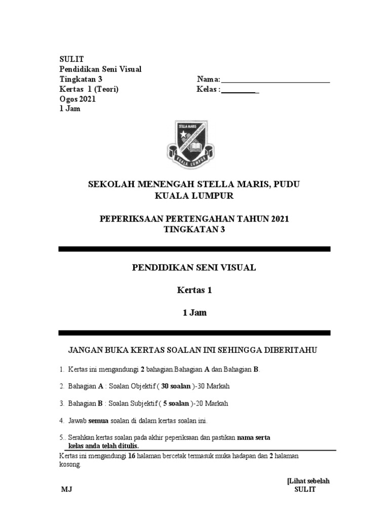 PSV TING 3 2021 Latest 1 | PDF