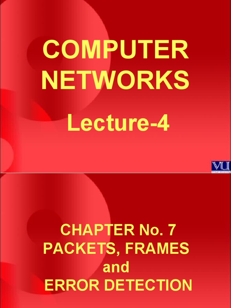 CN Lec 04 | PDF | Network Packet | Computer Network