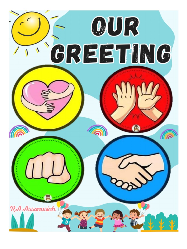 GREETING MORNING - PENYAMBUTAN UNTUK ANAK TK | PDF