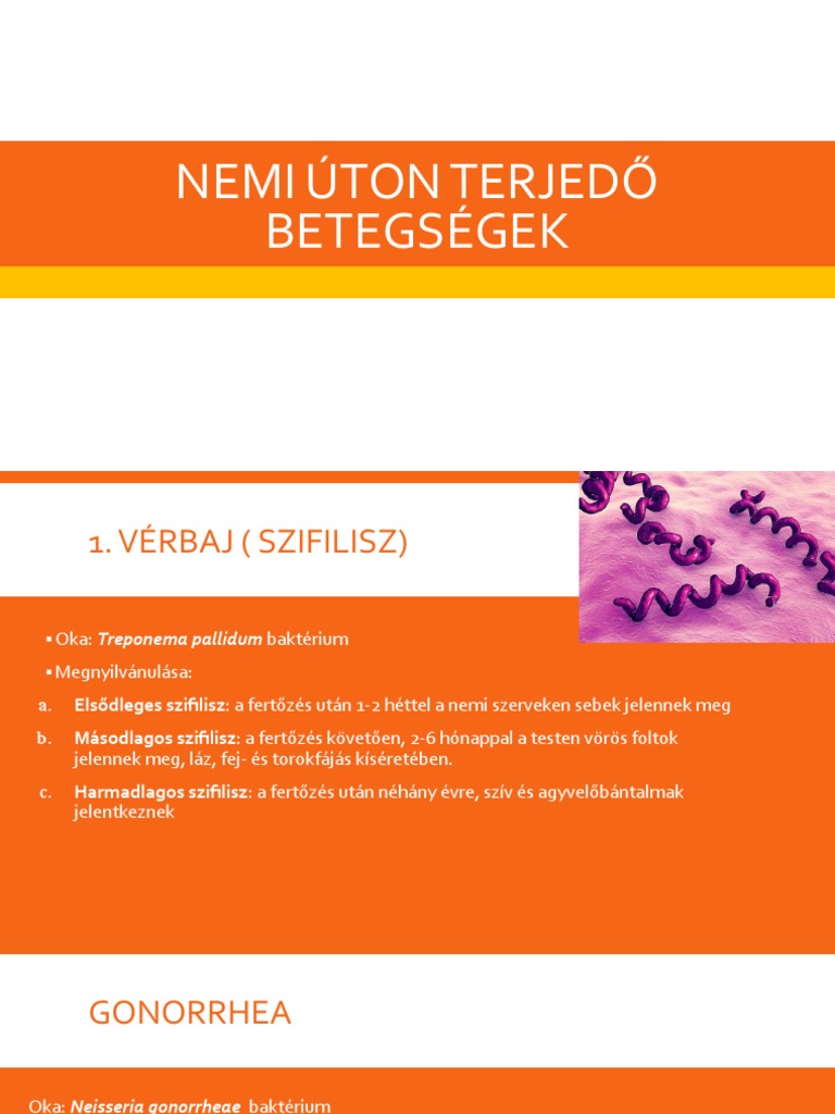 Nemi Úton Terjedő Betegségek | PDF