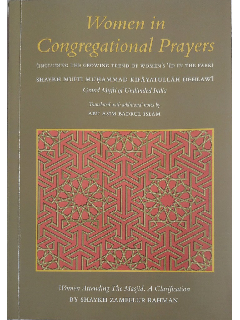 Women in Congregational Prayers | PDF