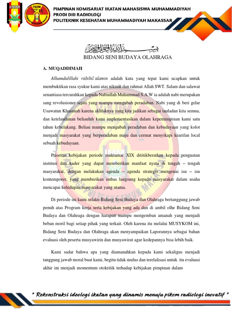 LPJ Sbo Radiologi 22-23 | PDF | Perjalanan