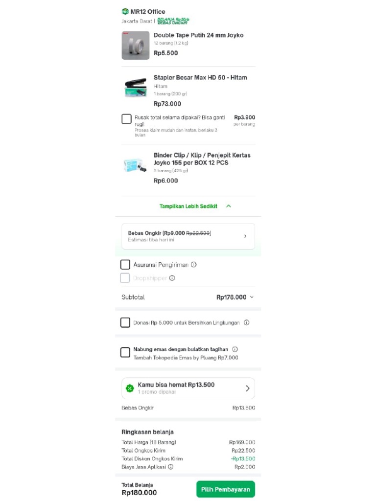 Harga Tokped Atk | PDF