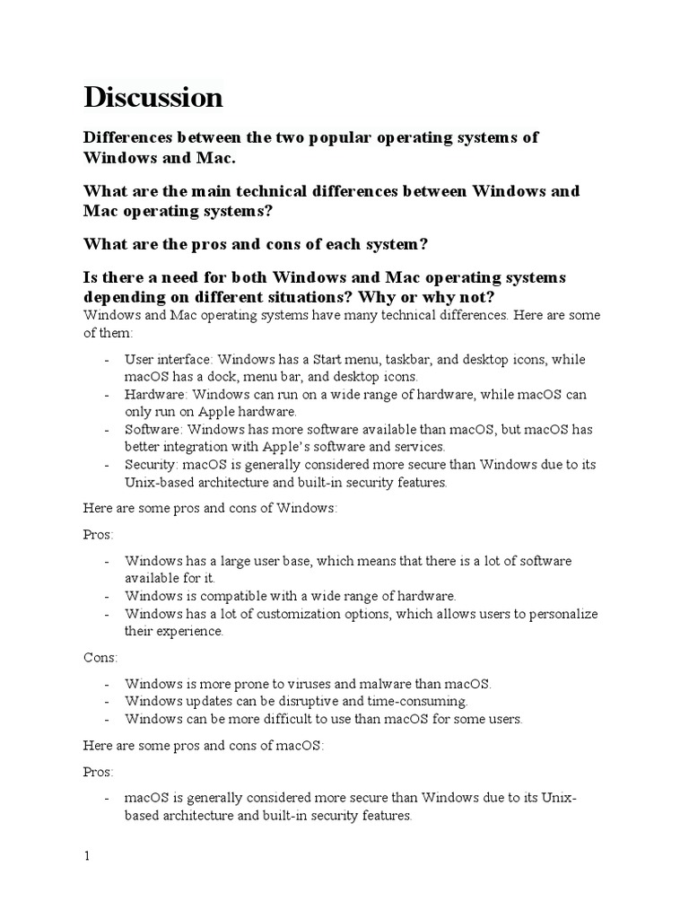 Operating System Unit 2 - University of The People | PDF | Operating System | Graphical User ...