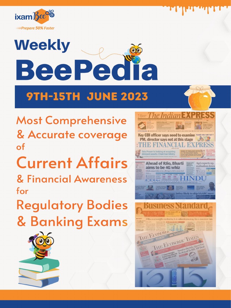 Beepedia Weekly Current Affairs (Beepedia) 9th-15th June 2023 | PDF ... Beepedia Weekly Current Affairs (Beepedia) 9th-15th June 2023 | PDF ...