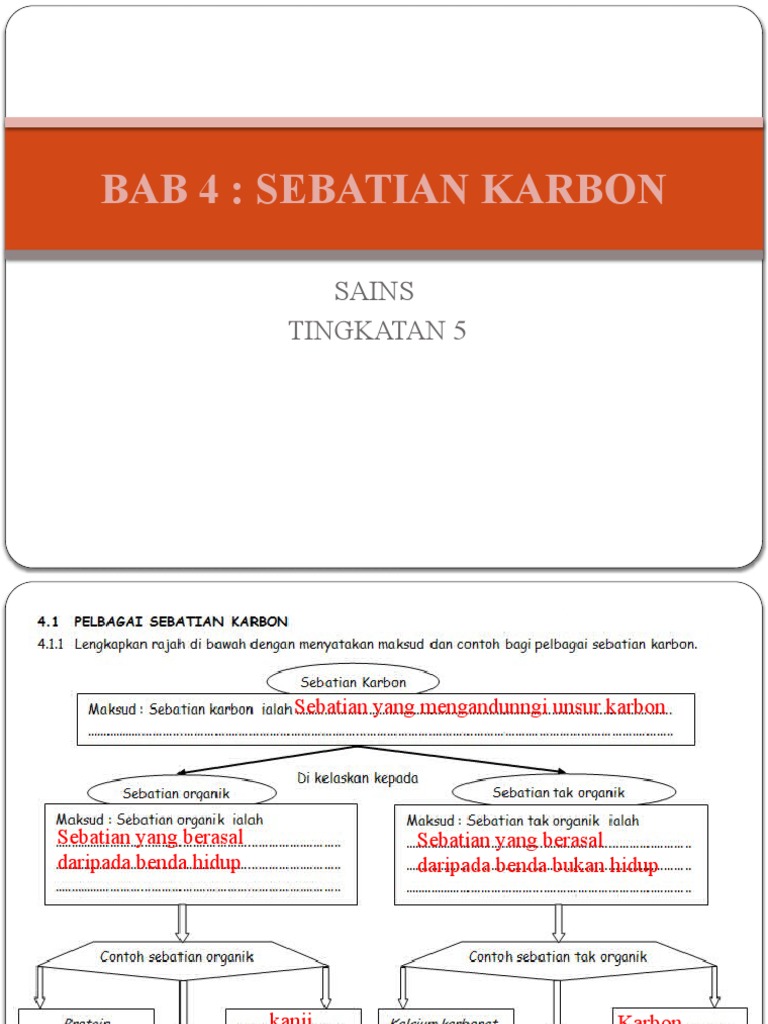 Bab 4 Sebatian Karbon | PDF