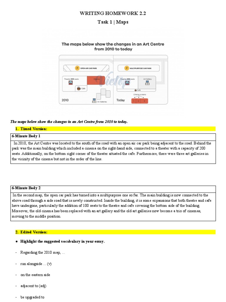 Writing Homework 2.2 | PDF