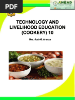 Cookery 10 Quarter 2 m1 | PDF | Vegetables | Stir Frying