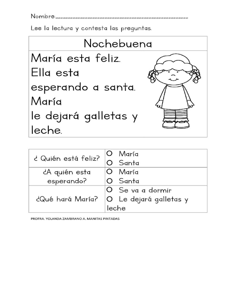 Lecturas Cortas Para Ninos Pdf