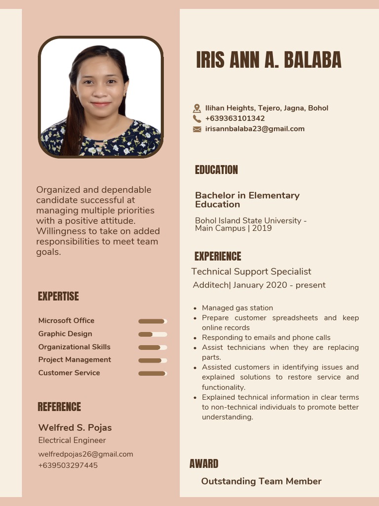 Iris Ann Balaba - Resume | PDF