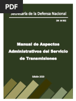 Manual Aspectos Administativos Del Servicio de Transmisiones-1 2 | PDF | Personal (militar ...