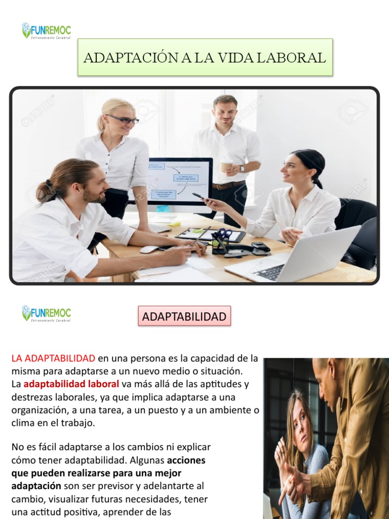 Adaptación A La Vida Laboral Power | Descargar gratis PDF | Información ...