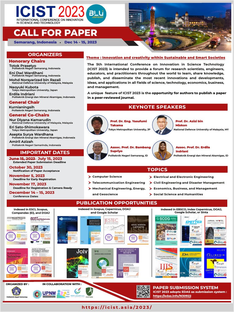 (Final Extension) ICIST 2023 | PDF | Science | Observation