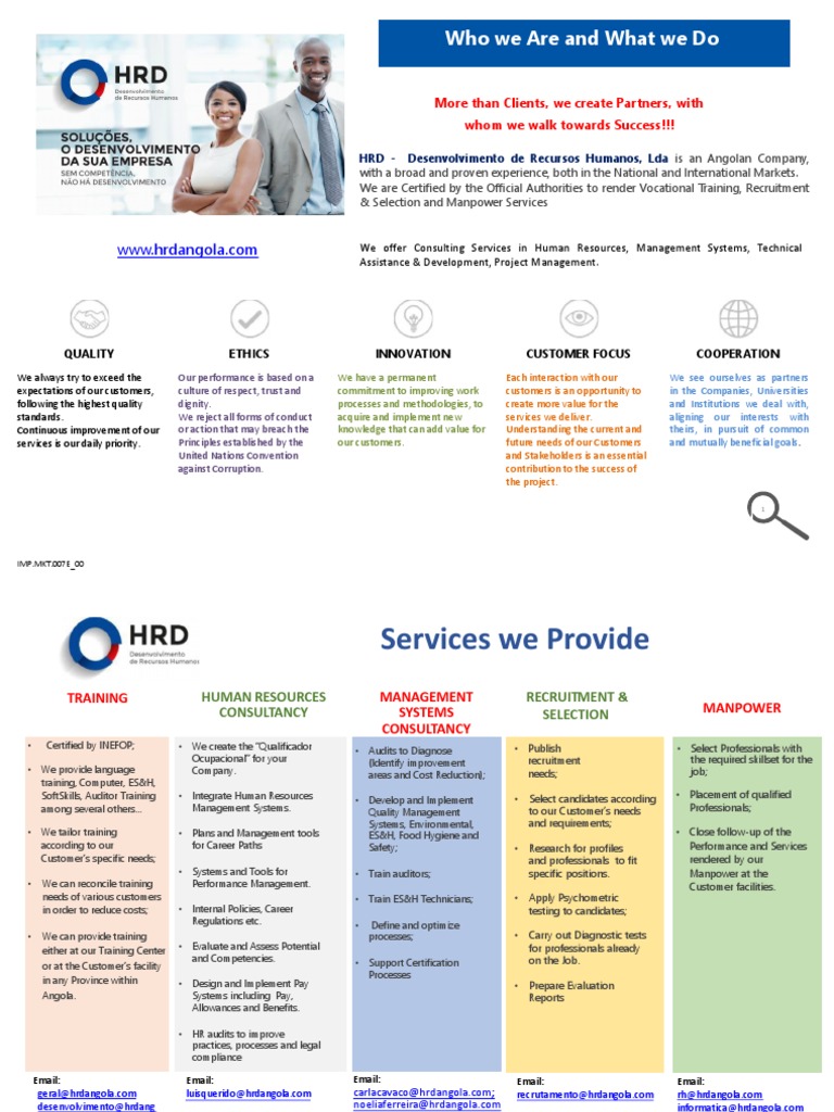 Flyer HRD English | PDF | Audit | Human Resources