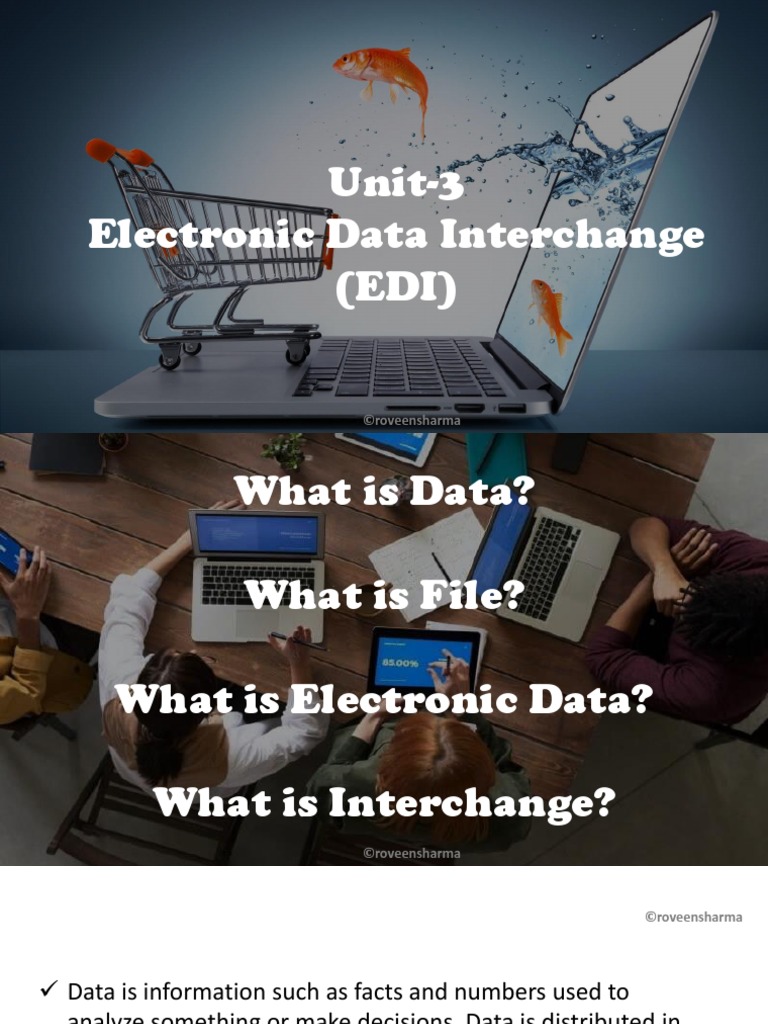 ECOM Unit 3 | PDF | Electronic Data Interchange | Computer Network