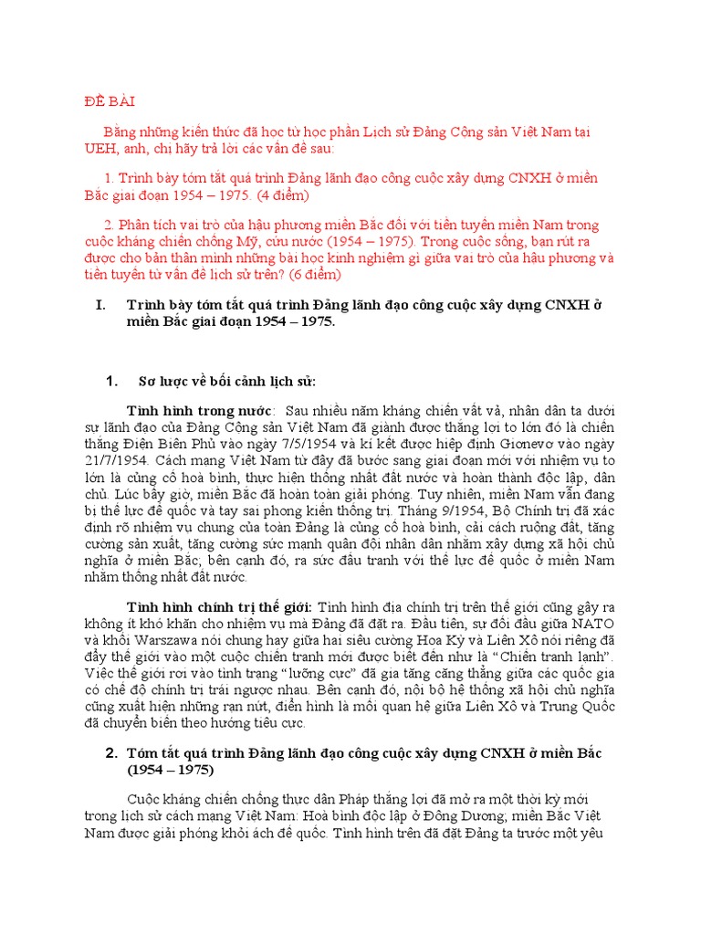 tiểu luận LSD - UEH | PDF