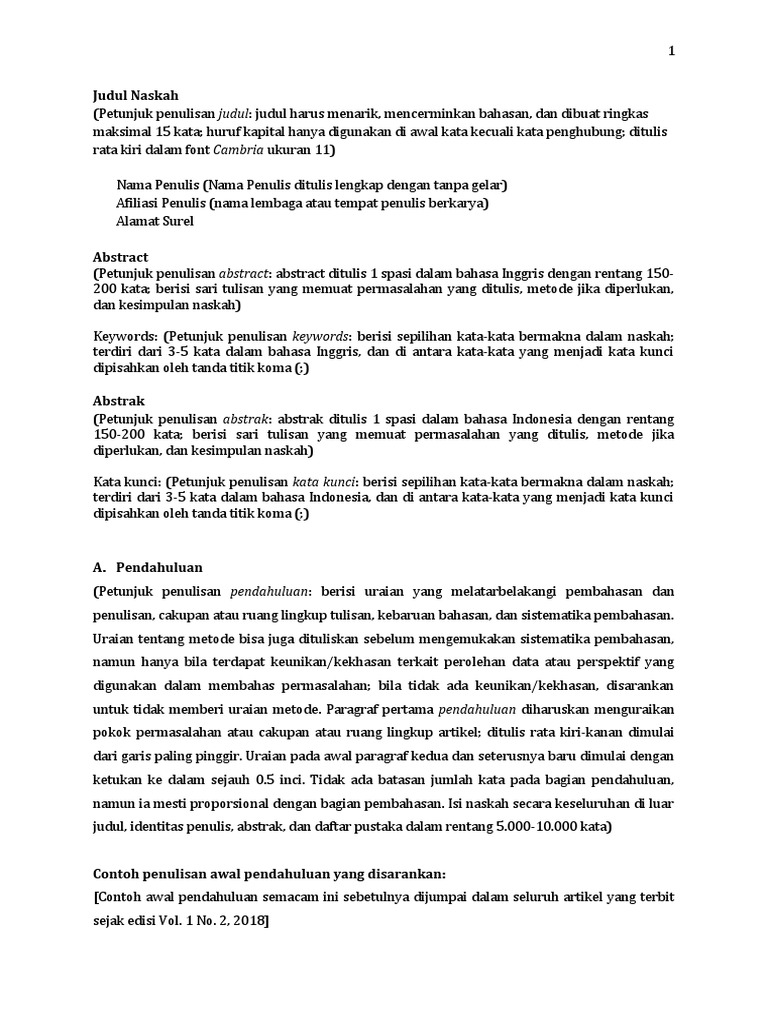 Template Naskah Undang | PDF | Ilmu Sosial | Filsafat