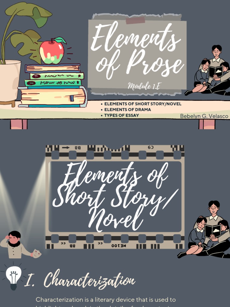 Key Elements of Prose Explained | PDF | Essays | Narration