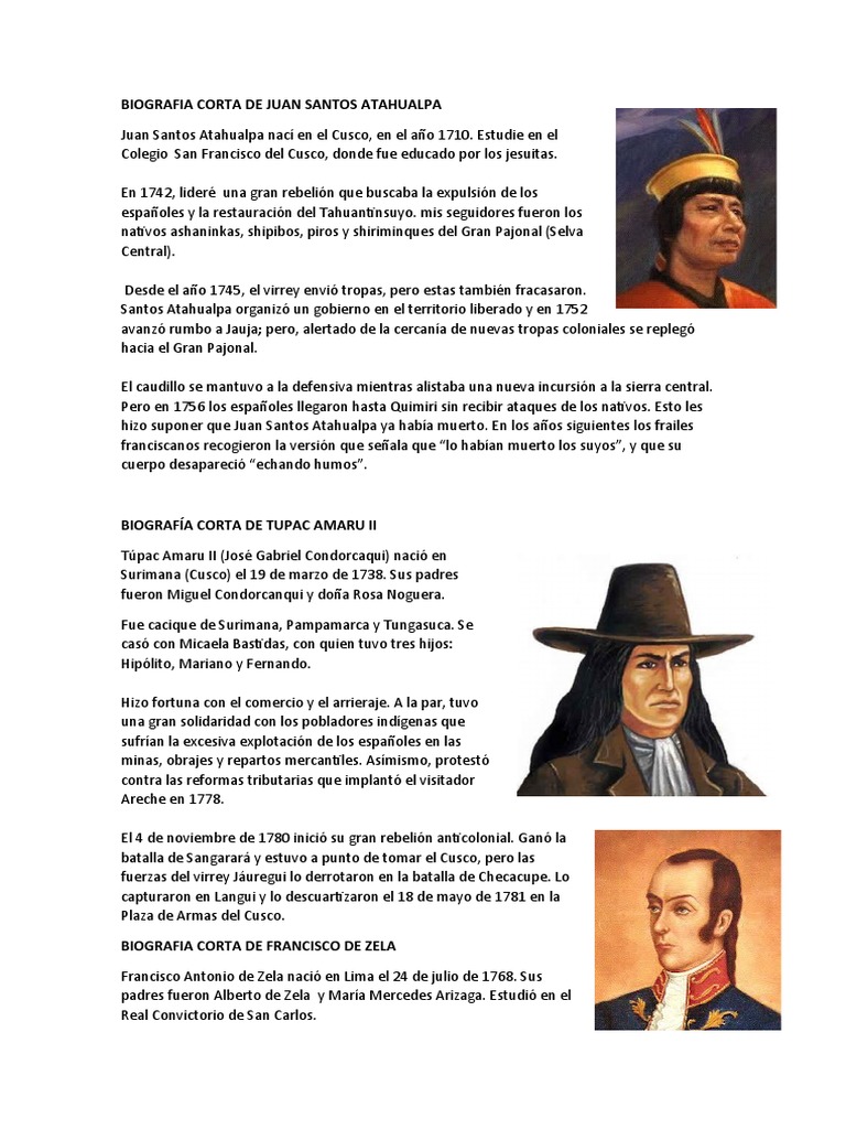 Proceres de La Independencia | PDF | Colonización española de las ...