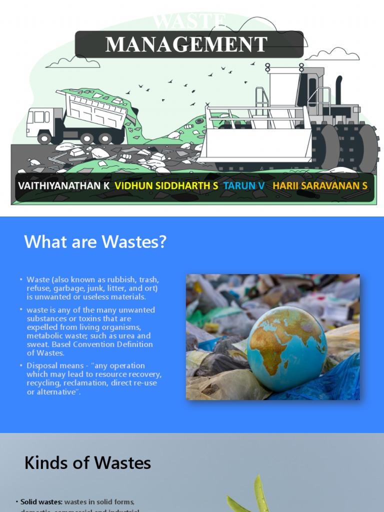 Waste Management | Download Free PDF | Waste | Waste Management