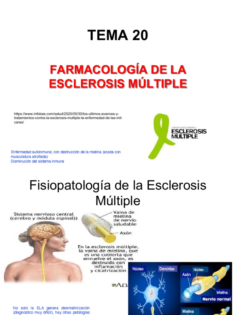 T20. Fcologia Esclerosis Multiple | PDF